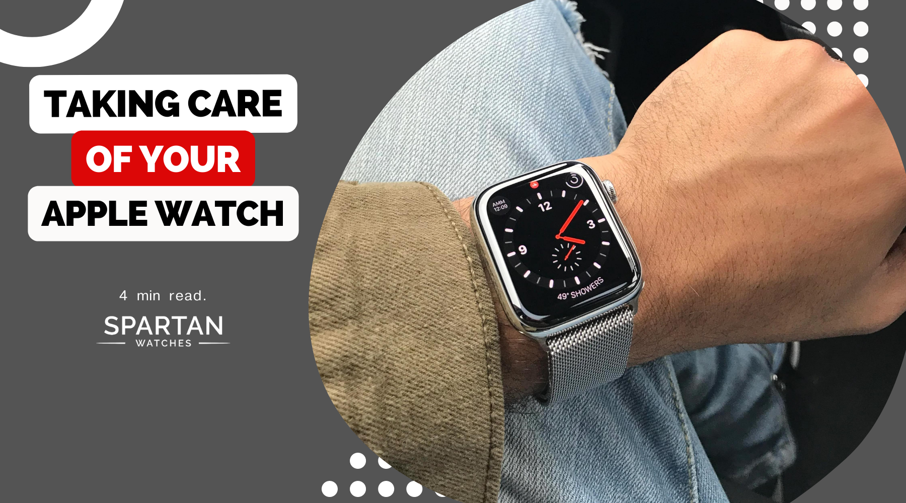 HOW TO CARE FOR YOUR APPLE WATCH TO KEEP IT IN GOOD CONDITION – Spartan ...