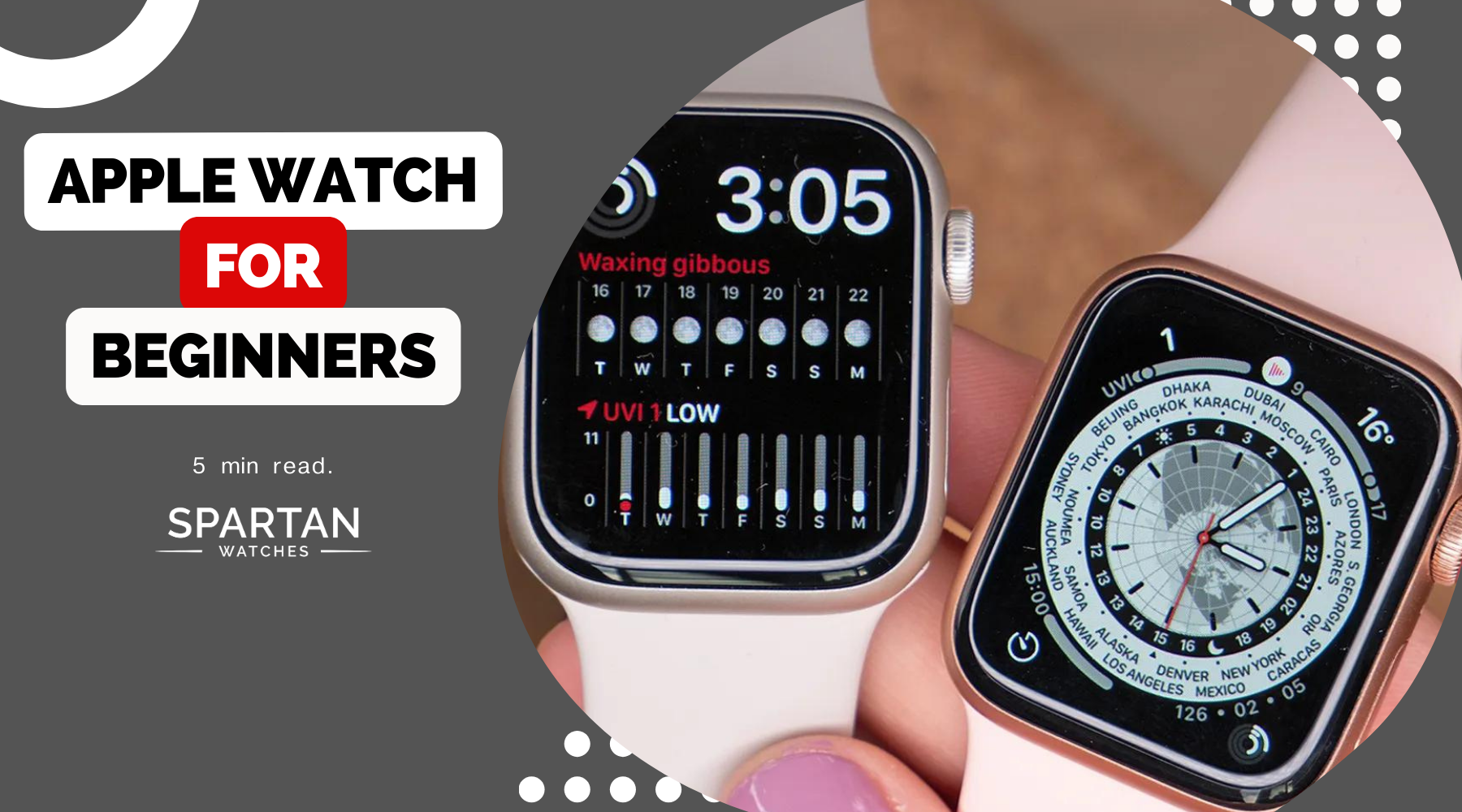 HOW DO YOU USE AN APPLE WATCH FOR BEGINNERS – Spartan Watches